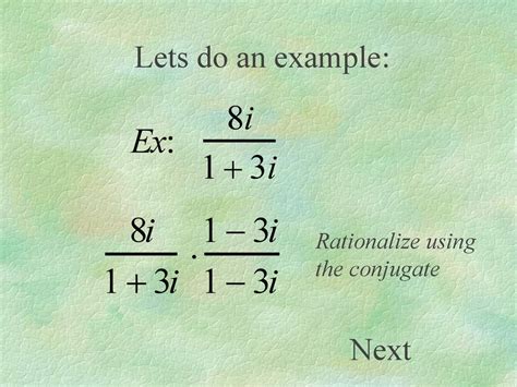 Complex Numbers Ppt Download