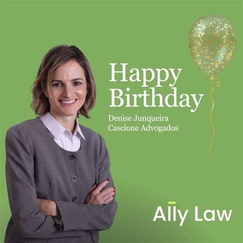 🎉 Happy Birthday To Our Board Member Denise Junqueira Cascione