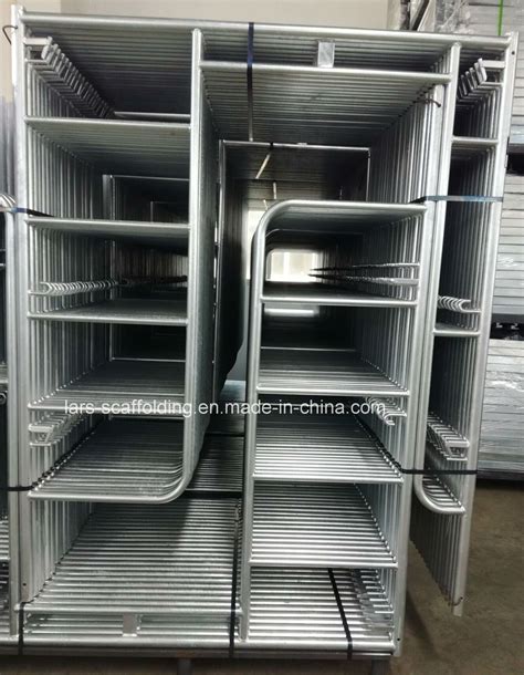 Hdg Walk Through Ladder Frame Scaffolding For Building Material Construction And Frame System