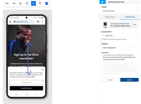 Report Bugs Using Live Jira Integration BrowserStack Docs
