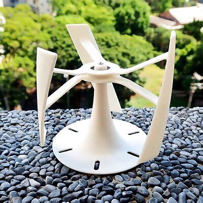 Vertical Axis Wind Turbine Model TrOfp
