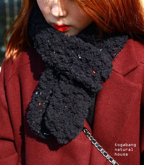 핑거니팅 목도리뜨기 바늘없이 실과 손가락으로 목도리뜨기~ 네이버 블로그