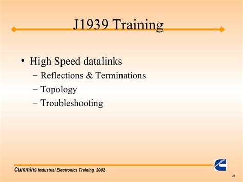 J1939 Protocol Training Communicationppt Computer Networking Computing