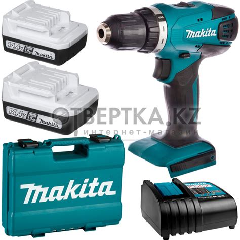 Дрель-шуруповерт Makita DF347DWE купить в Алматы, цена оптом и в ...