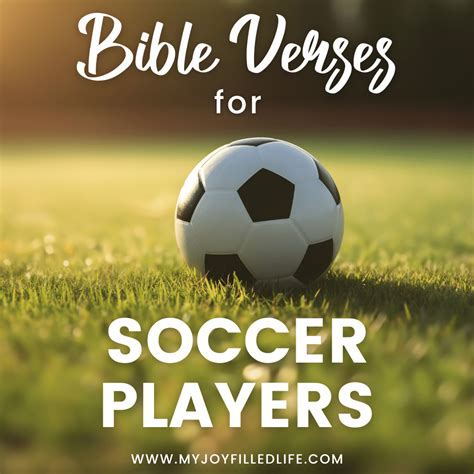 Sports Bible Verses Soccer
