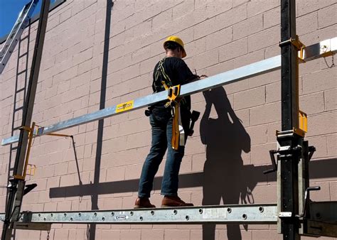 Ladder Jack Safety Rail Aluminum Guard Rail Safety System Advanced