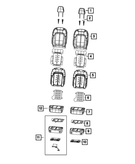 2021 2023 Jeep Occupant Classification Module Kit 68544689af Mopar Estores