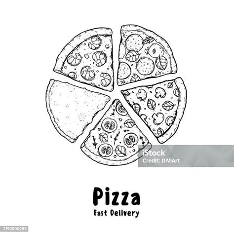 손으로 그린 피자 이탈리안 피자 디자인 요소 벡터 일러스트 레이 션 이탈리안 음식 스케치 메뉴 패키지 디자인 스케치에 대한 스톡 벡터 아트 및 기타 이미지 Istock