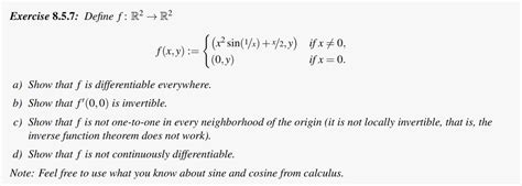 Solved Exercise Define F R R Chegg Com