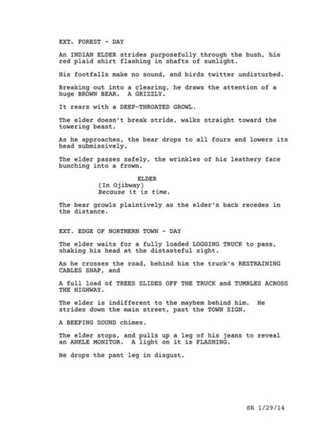 Script Sequence Pdf Womens Outerwear Womens Clothing