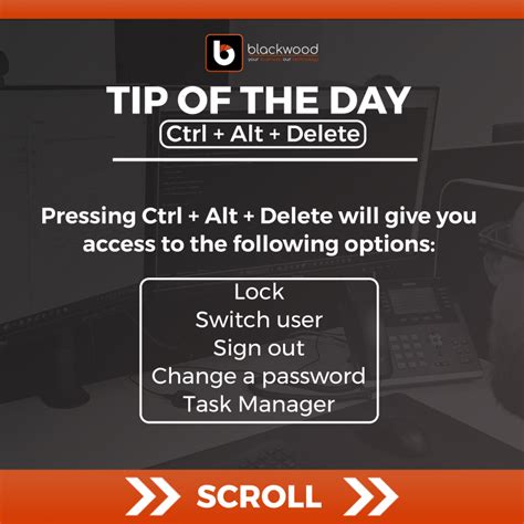 What Is Ctrl Alt Delete A Handy Shortcut In Windows Blackwood IT