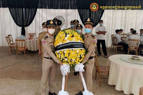 តំណាងឯកឧត្ដម ឧត្តមសេនីយ៍ឯក សារិន សារីណូ ប្រធាននាយកដ្ឋានច្រកទ្វារទី២ អញ្ជើញដឹកនាំកម្លាំង