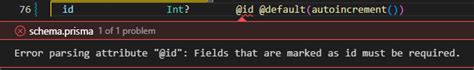 Typescript Generated Types Make Autoincrement Required · Prisma Prisma