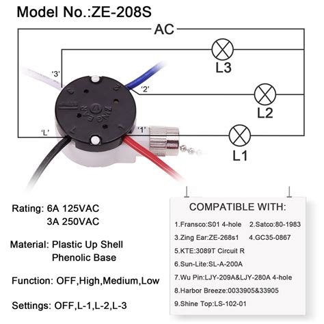 Simple Guide To Wiring A Ceiling Fan Pull Switch