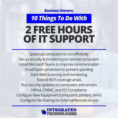 Integrated Technologies Inc On Linkedin Itsupport Businesstip Technews