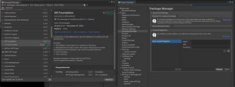 Cant See Pre Release Packages Unity Engine Unity Discussions