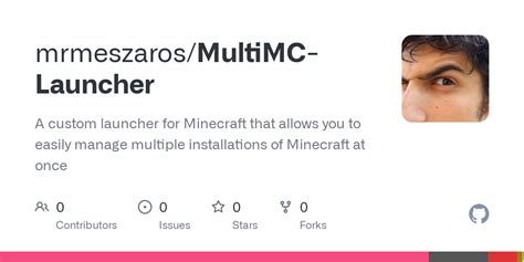GitHub Mrmeszaros MultiMC Launcher A Custom Launcher For Minecraft That Allows You To Easily