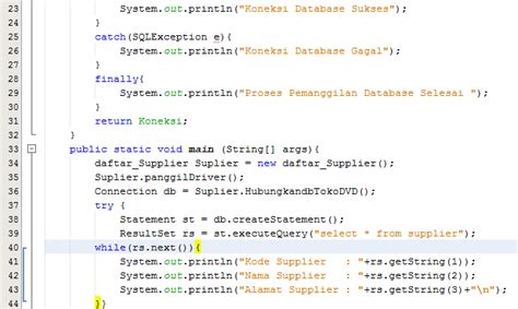 Pemrograman Database Mysql Dengan Java Coding