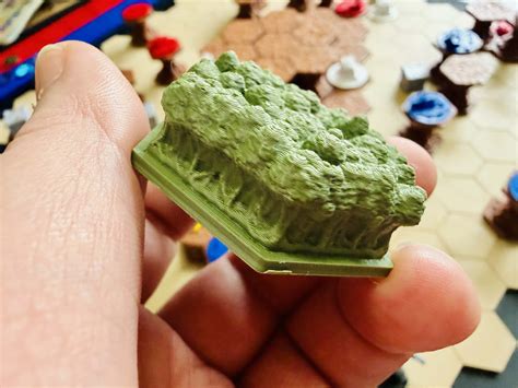 Woods Tiles Hex Terrain Gundam Assemble Free 3d Print Model