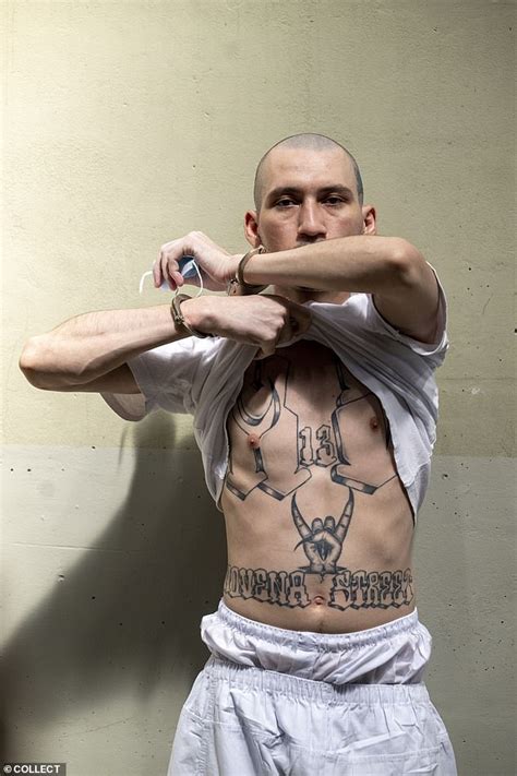 Hidden Messages In The Tattoos That Adorn Gang Member Inmates Of El