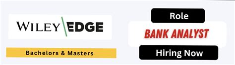 Wiley Edge Recruitment 2024 Bachelors Or Master Degree Apply Now Classic Technology