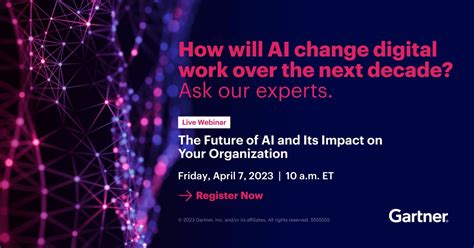 Gartner For It On Linkedin Ai Webinar Gartnerit Artificialintelligence