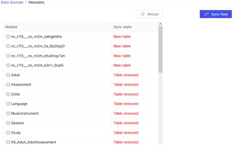 🐛 Bug Syncing Ncdb Metadata Removes Visibility To All Tables From External Db · Issue 5944
