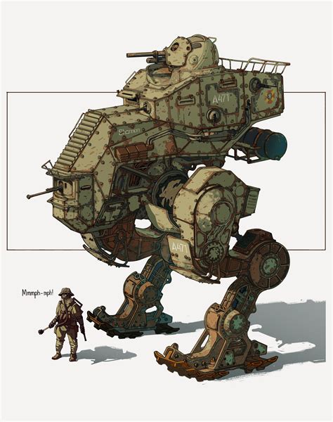 Walker Robot Danbooru