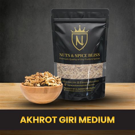 Akhrot Giri Medium Nuts And Spice
