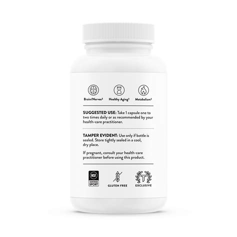 Никотинамид рибозид, NiaCel 400, Thorne Research, 60 капсул купить по ...