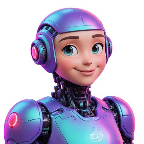 A Friendly Cartoon Ai Assistant Prompts Stable Diffusion Online