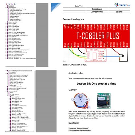 Starter Kit For Raspberry Pi Arduino Er Dtr61173k Application For