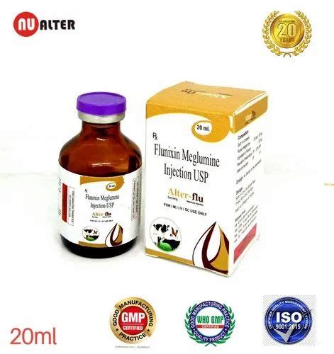 Alter Lu Flunixin Meglumine Injection At ₹ 150 Piece In Barwala Id 23348147248