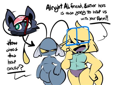Rule 34 1 Upclock Advice After Transformation Anthro Chinchou Clothed