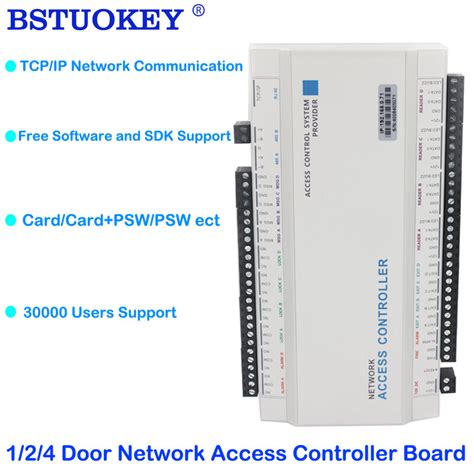 4ประตู2วิธีtcp ip access control board wiegand rfid access control