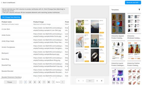 Automatic CSV To Product Catalog Generator FlipHTML