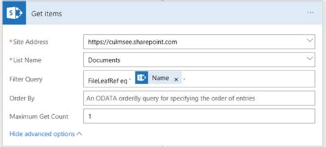 Microsoft Flow Updating File Metadata When You Have More Than Items Marc D Anderson S Blog