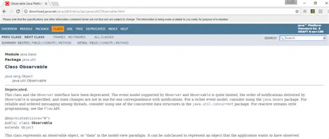 Javas Observer And Observable Are Deprecated In Jdk 9 Java Code Geeks