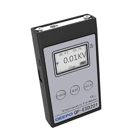 Buy Handheld Qeepo Qp Esd201 Electrostatic Detection Device Static Electrical Charge Meter From