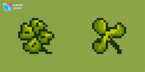 Cursor Cursor Сlover Pixel Pack For Chrome Cursor Space