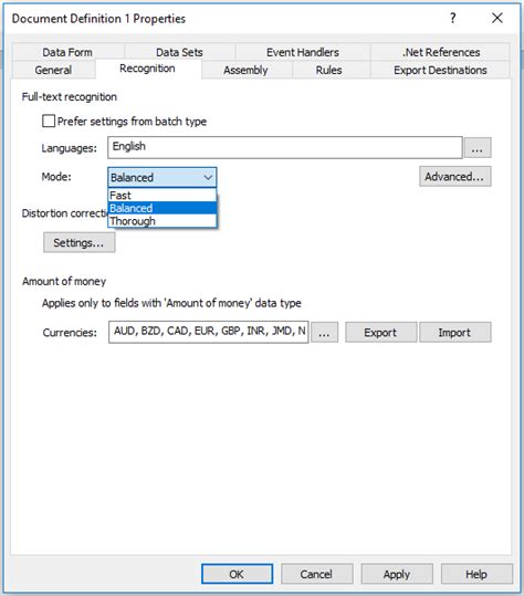 what would cause documents not to be recognized the same in flexilayout