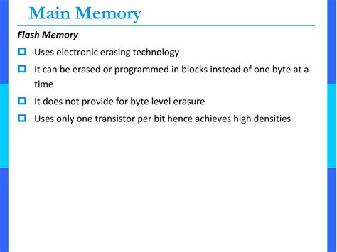 memory ppt download
