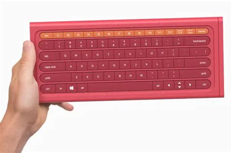 Modern Hidekey Compact Keyboard With Retractable Number Pad Tuvie Design