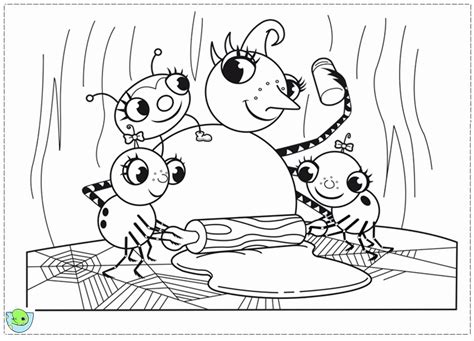 Miss Spider Coloring Pages Coloring Nation