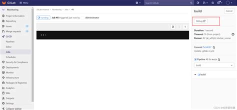 gitlab runner（docker实现）复用镜像及开启debug模式 gitlab runner 调试模式才能用 csdn博客