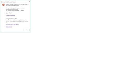 powerquery not refreshing on onedrive microsoft fabric community