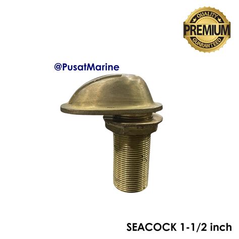 Seacock Saringan Kuningan Kapal 1 12 Inch Pusat Marine