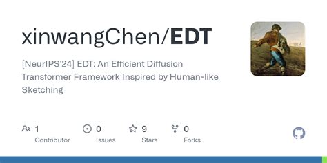 Github Xinwangchen Edt [neurips24] Edt An Efficient Diffusion Transformer Framework