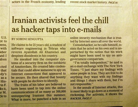 hacking away at the internet s security