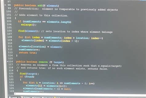 Solved Description Add The Following Methods To The